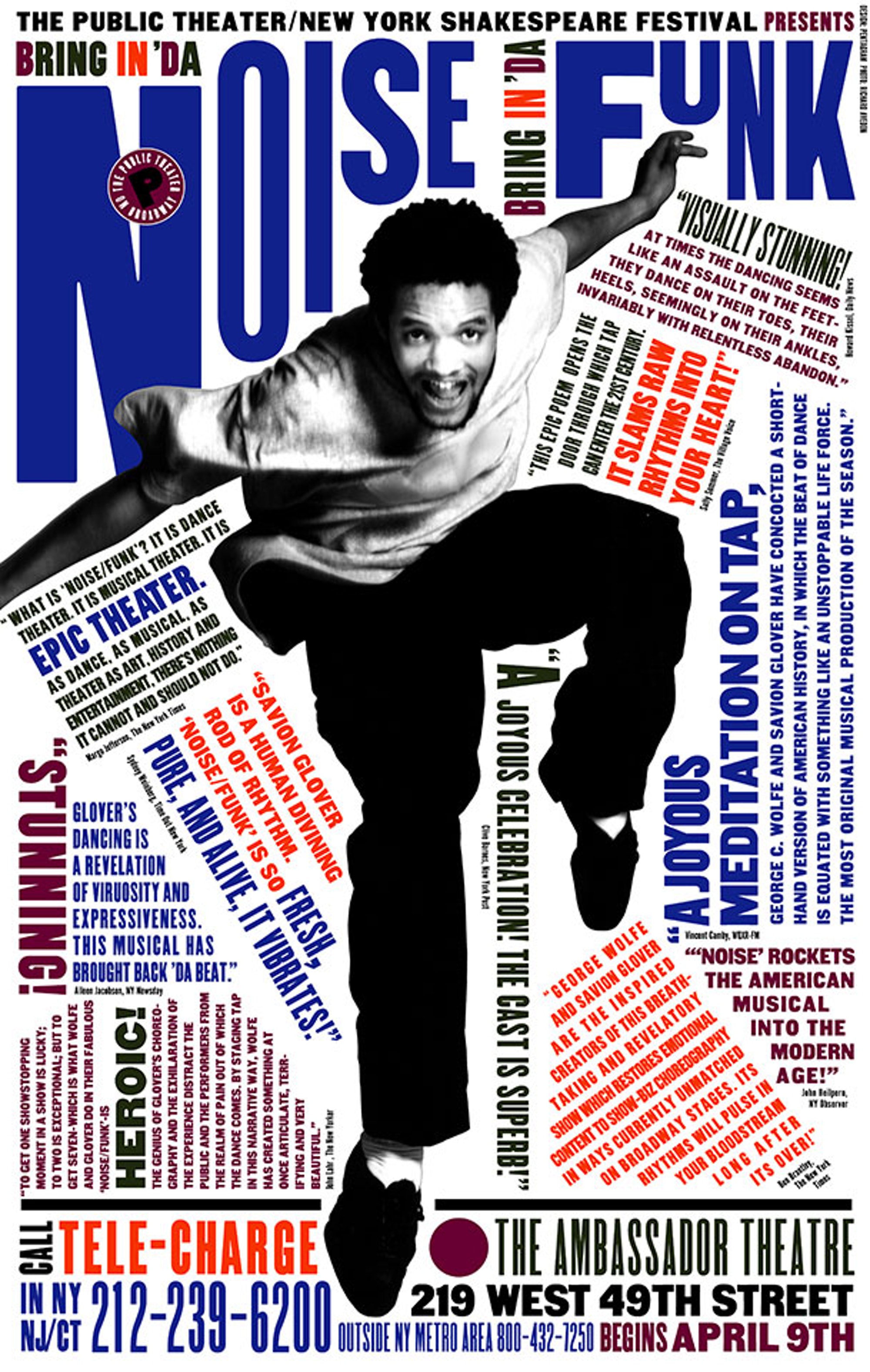 War, lust, type! How Paula Scher's typographic affair with The Public ...