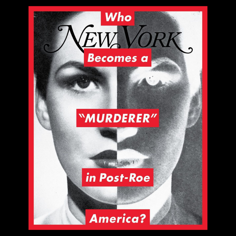 Cover of the week: Barbara Kruger X New York Magazine | TypeRoom