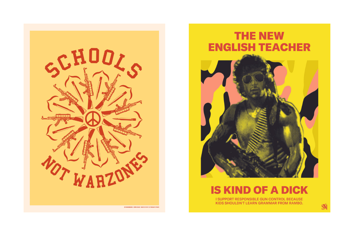 Anti Gun Control Posters