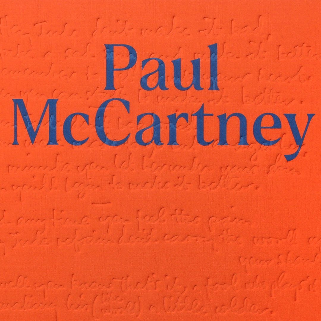 A book, a day: The Lyrics of Paul McCartney designed by Triboro | TypeRoom