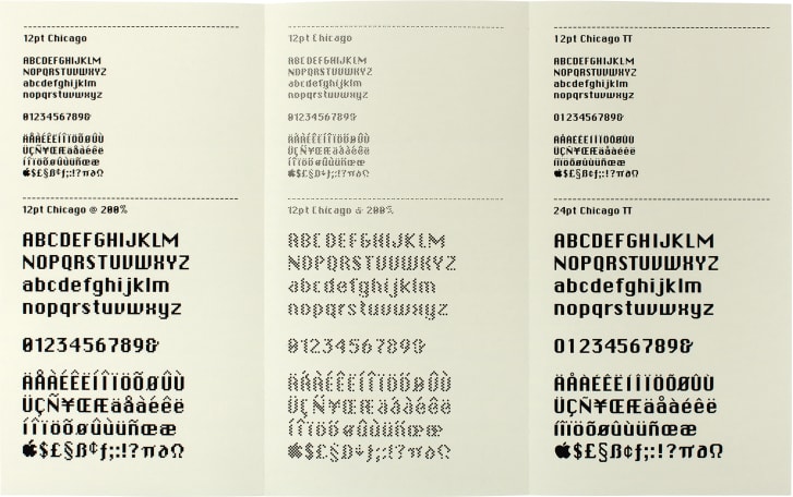 Apple fonts, a typographic timeline | TypeRoom
