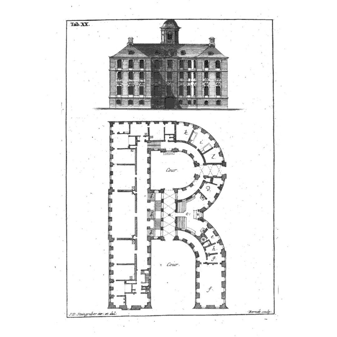 Eccentric and baroque: the architectural alphabet of Johann David ...