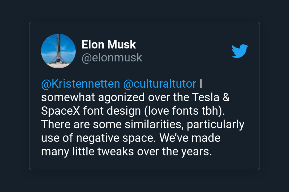 Elon Musk is the font lover you didn’t know | TypeRoom
