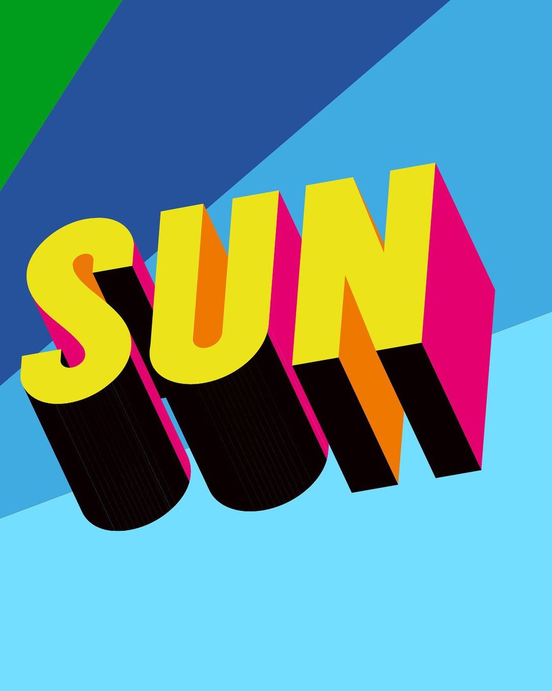 Morag Myerscough X Clean Power: a typographic installation for a low ...