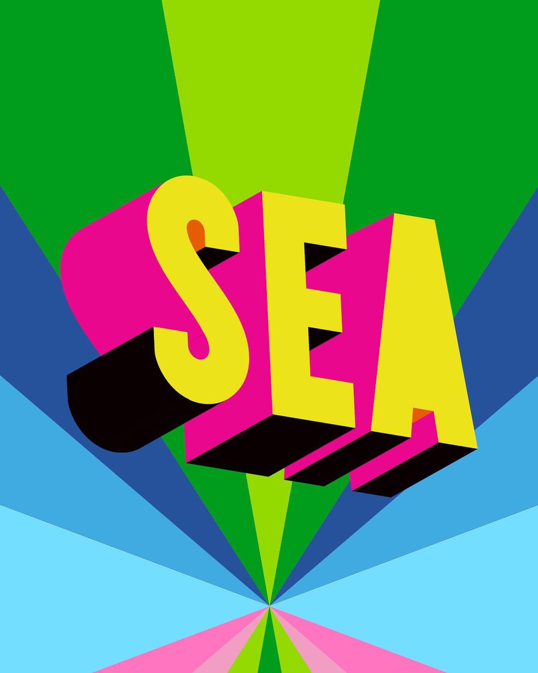 Morag Myerscough X Clean Power: a typographic installation for a low ...
