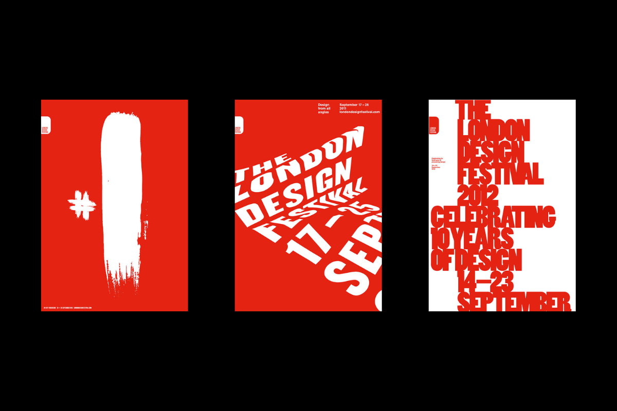 London Design Festival X Pentagram: the (many) visual identities, a ...