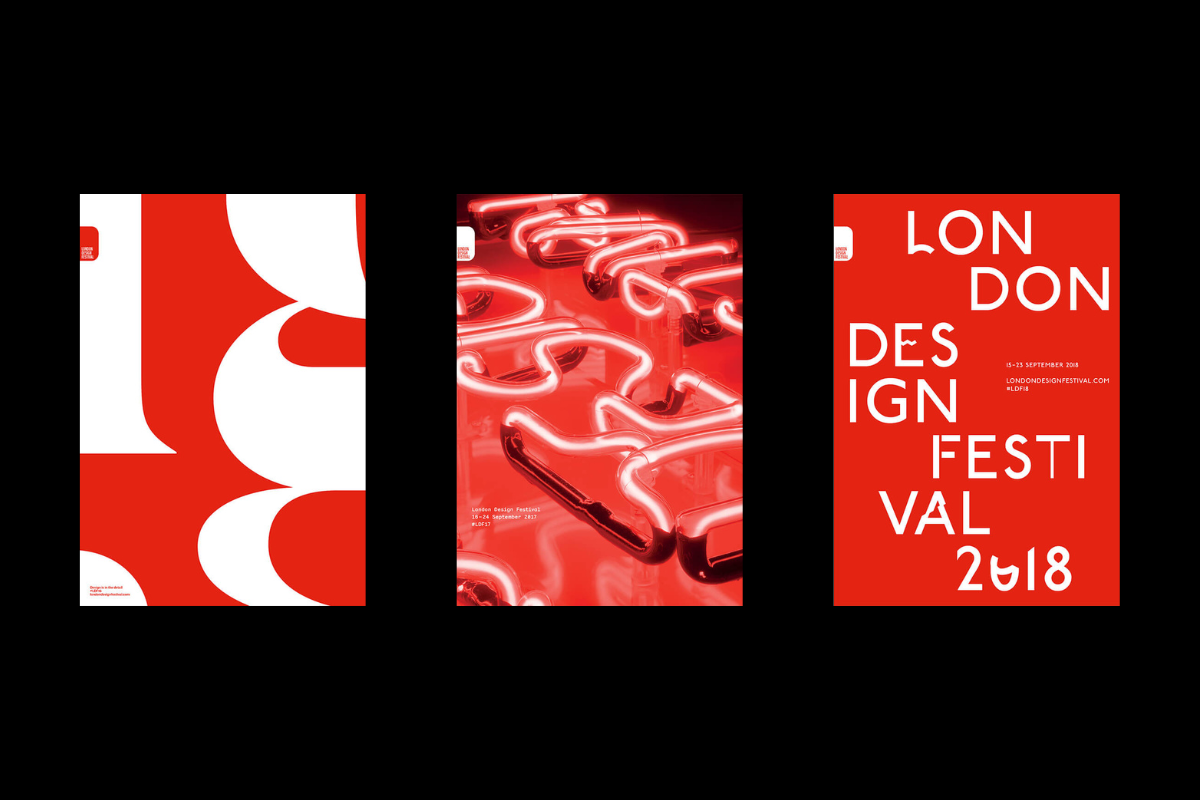 London Design Festival X Pentagram: the (many) visual identities, a ...