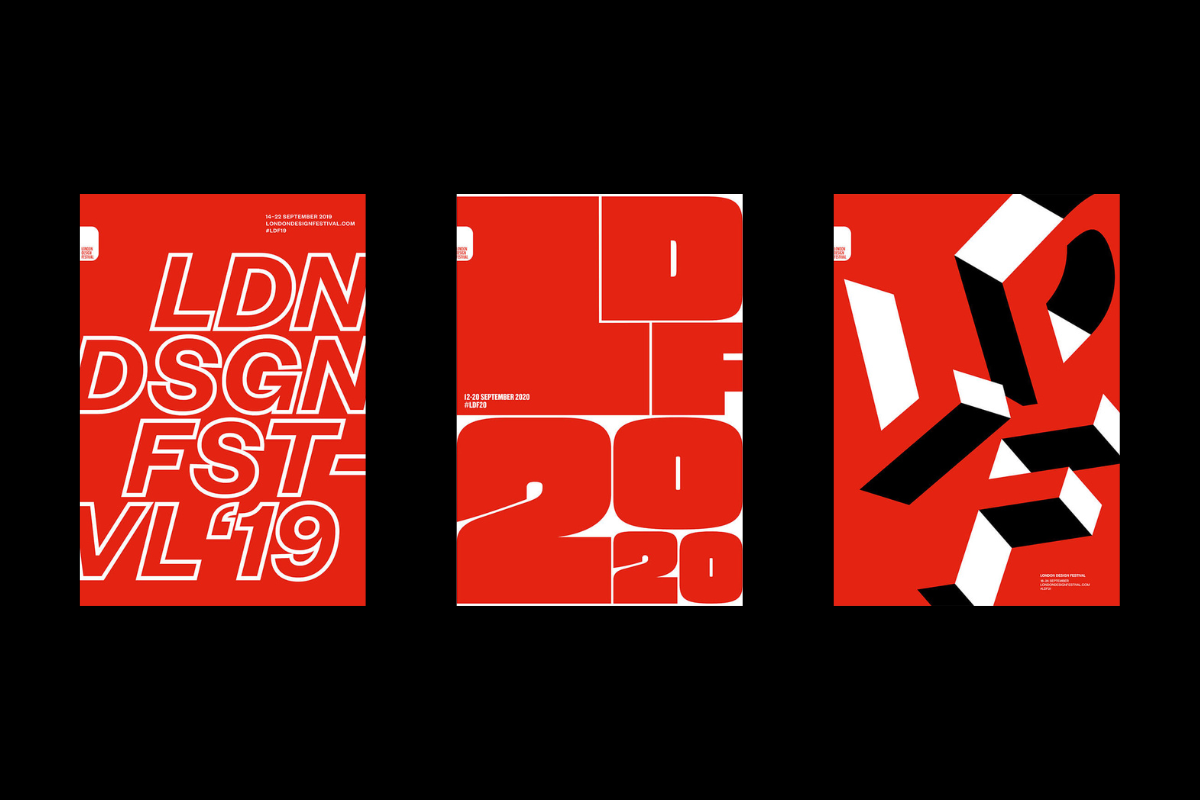 London Design Festival X Pentagram: the (many) visual identities, a ...