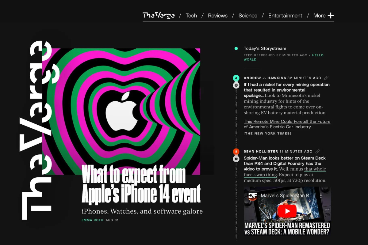“Radically new!” The Verge opts for a brand new online experience with ...