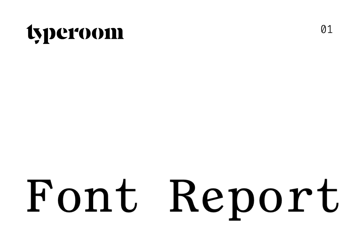 Fonts report: 12 + 1 fall new releases to know | TypeRoom